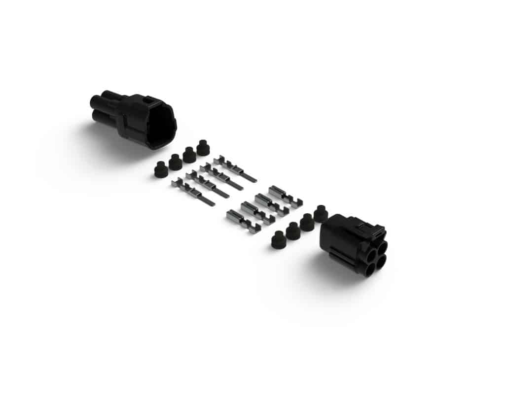 Denali MT Waterproof 4 -Pin Connector Sett